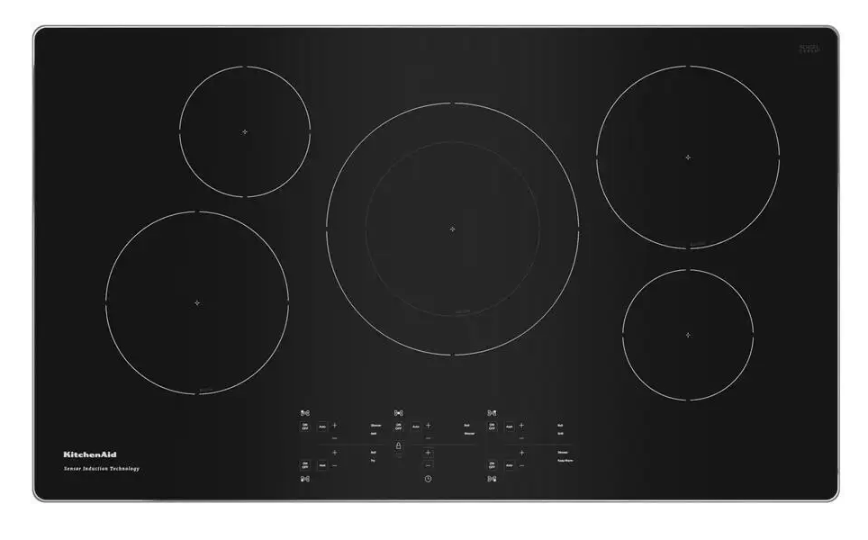 Estufa (Tope) inducción de 36 pulgadas (36") | 5 quemadores | Cooktop ...