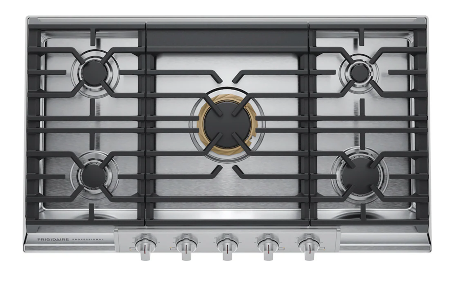Estufa (Tope) de gas de 36 pulgadas (36”) | 5 quemadores | Cooktop ...