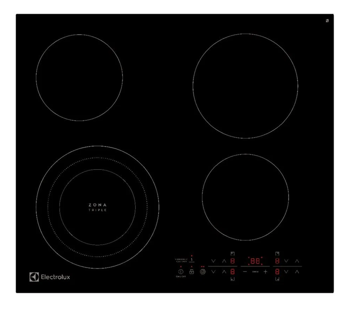 Estufa (Tope) electrico de 24 pulgadas (24") | 4 quemadores | Cooktop ...