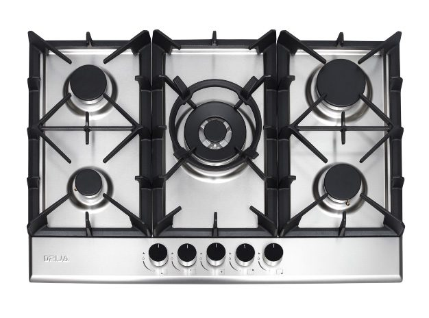 Estufa (Tope) de gas de 76cm | 5 quemadores | Cooktop | Tech And House ...