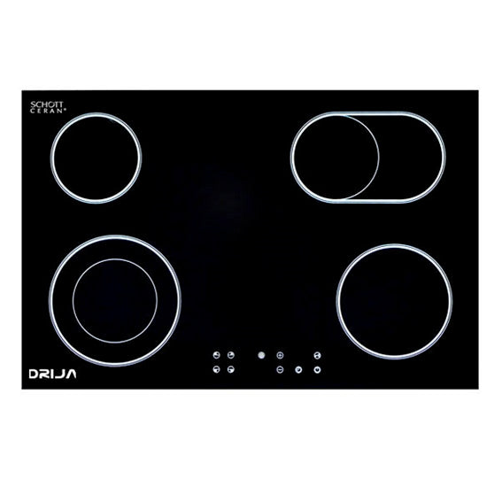 Estufa (Tope) electrico de 80cm | 4 quemadores | Cooktop | Tech And ...