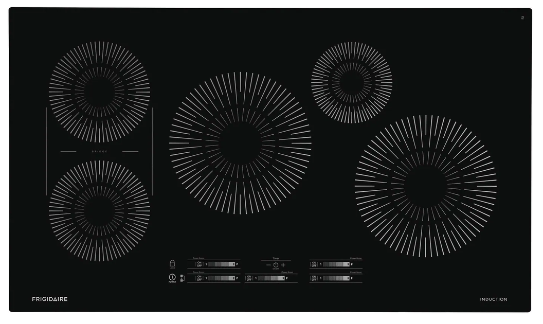Estufa (Tope) inducción de 36 pulgadas (36") | 5 quemadores | Cooktop ...