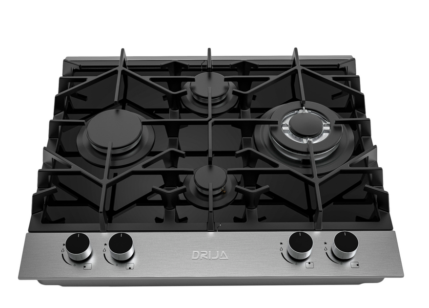 Estufa (Tope) de gas de 60cm | 4 quemadores | Cooktop | Tech And House ...