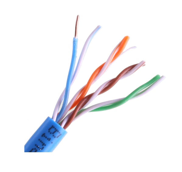 Wirepath™ sin blindaje 350 MHz 24/4 .50mm sólido Cat 5e cable - nido d ...