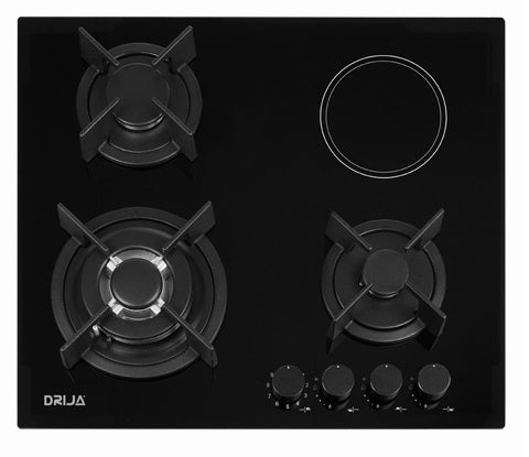 Estufa (Tope) de gas de 60cm | 4 quemadores | Cooktop | Tech And House ...