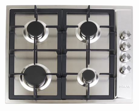 Estufa (Tope) de gas de 60cm | 4 quemadores | Cooktop | Tech And House ...